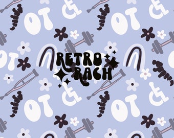 NICU Seamless Repeating Pattern Healthcare Fabric Design - Etsy