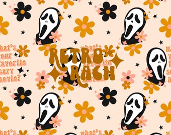Scary Movie Seamless Pattern - Etsy