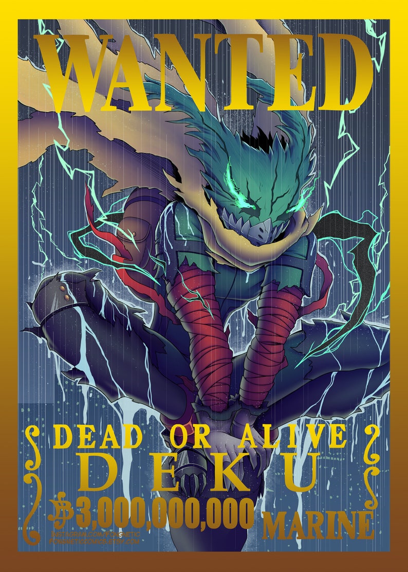 Wanted Poster Variant 2 - Etsy