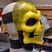 Skull Silicone Face Mask / Strapped Soft Form Fitting - Etsy