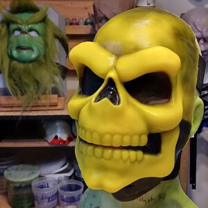 Skull Silicone Face Mask / Strapped Soft Form Fitting - Etsy