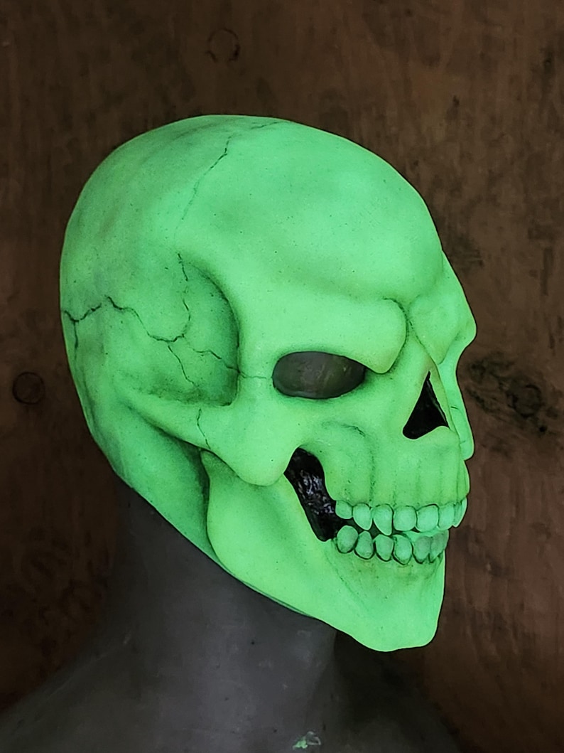 Skeleton Silicone Head Mask. Cosplay, LARP, Motu. Custom Paint/fx! - Etsy