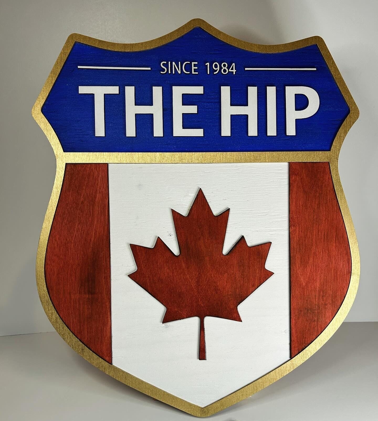 The Tragically Hip Wooden Sign - Etsy