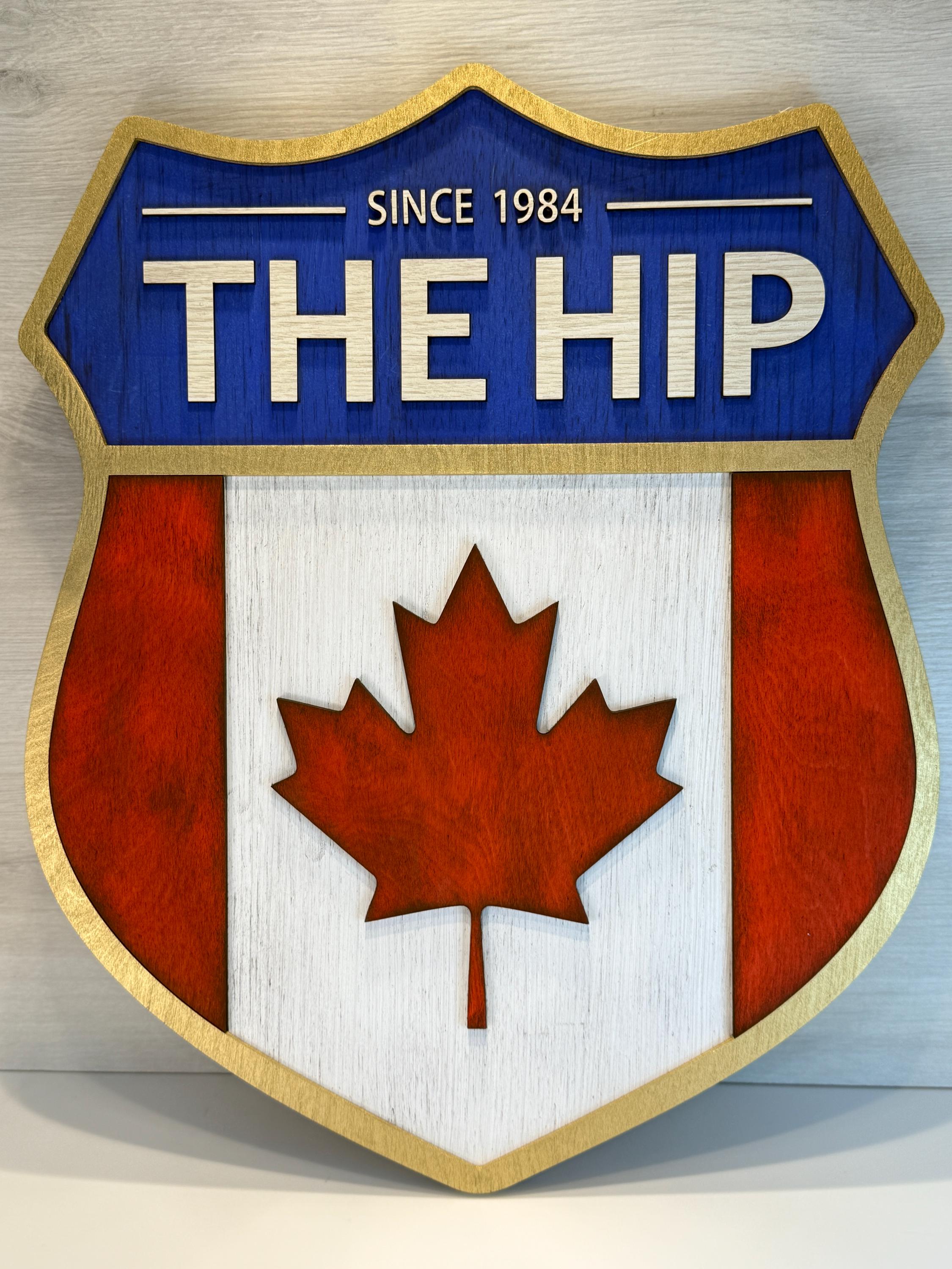 The Tragically Hip Wooden Sign - Etsy