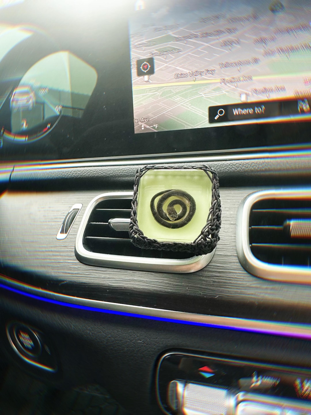 Real Snake Car Freshener Vent Clip, Glow in Dark Gothic Animal Car ...