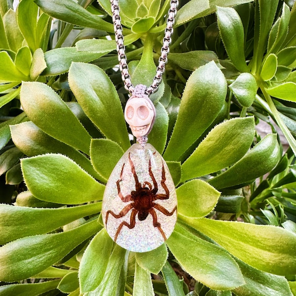 Spider Necklace - Etsy