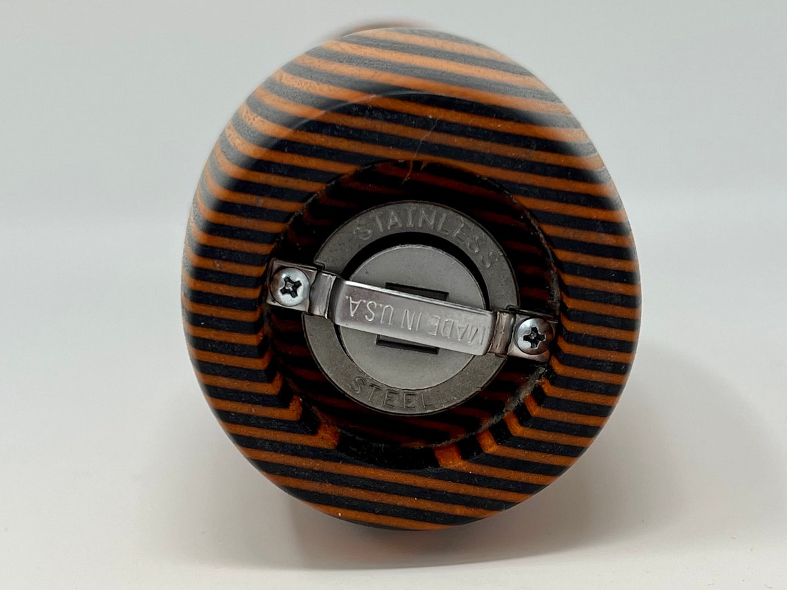 Handturned Pepper Mill - "wildfire" Spectraply - 12" - Etsy
