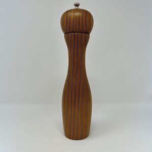Handturned Pepper Mill - "wildfire" Spectraply - 12" - Etsy