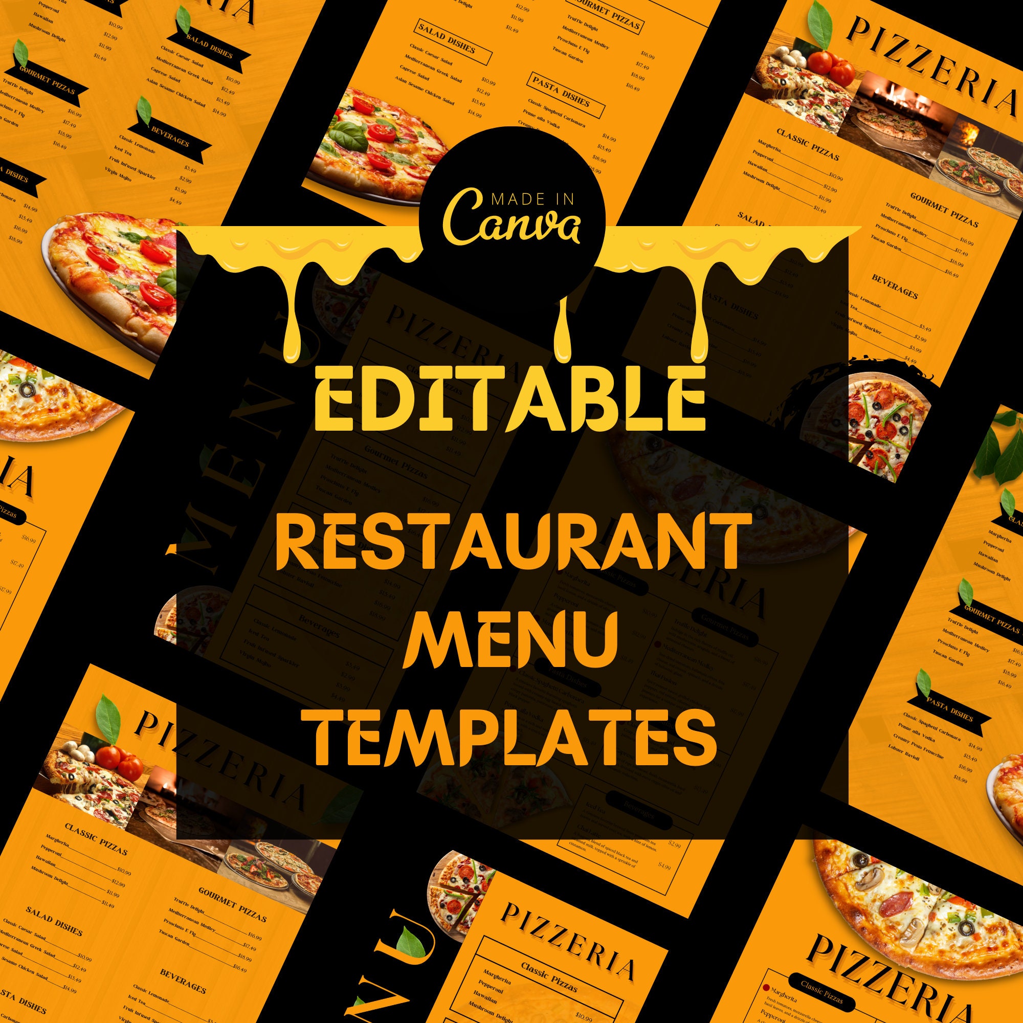 5 Editable Menus for Restaurant Mexican Restaurant Menu Restaurant Menu ...
