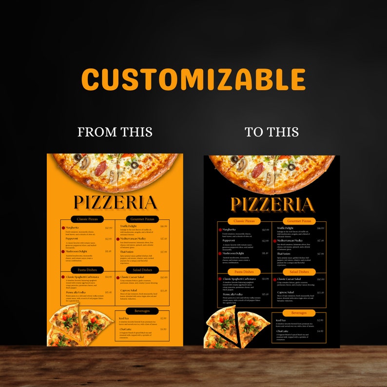 5 Editable Menus for Restaurant | Mexican Restaurant Menu | Restaurant ...