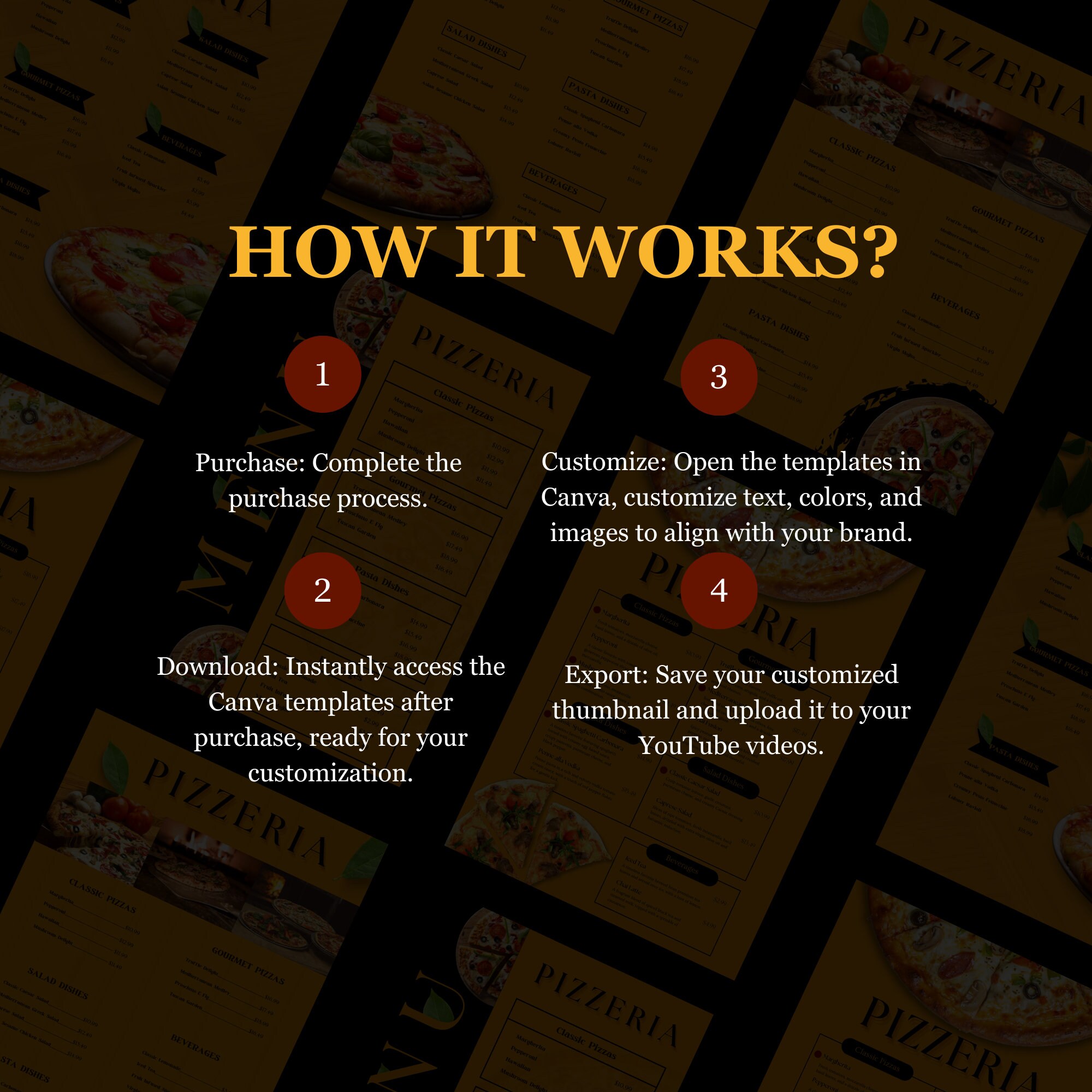 5 Editable Menus for Restaurant Mexican Restaurant Menu Restaurant Menu ...