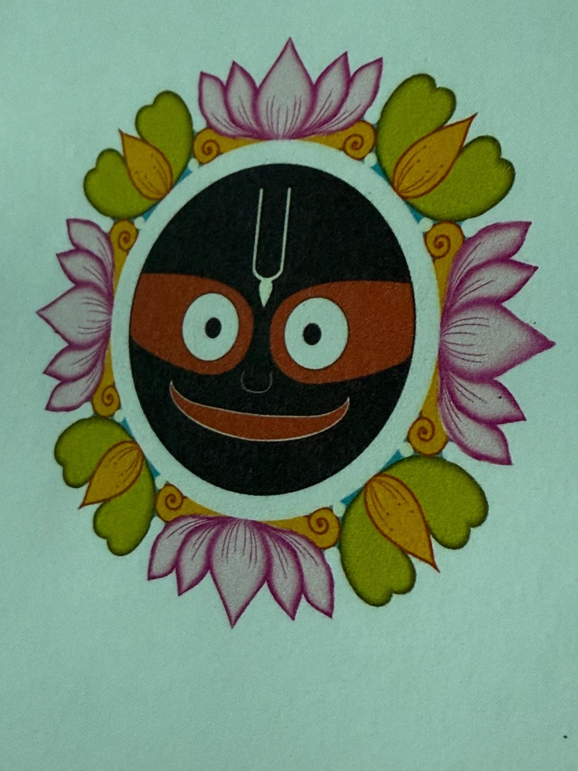 Spiritual Jagannath Sticker, Krishna Sticker - Etsy