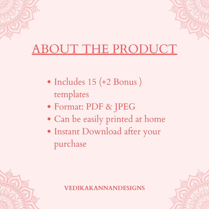 Printable Mandala Grid Template for Mandala Drawing Set of 17 Mandala ...