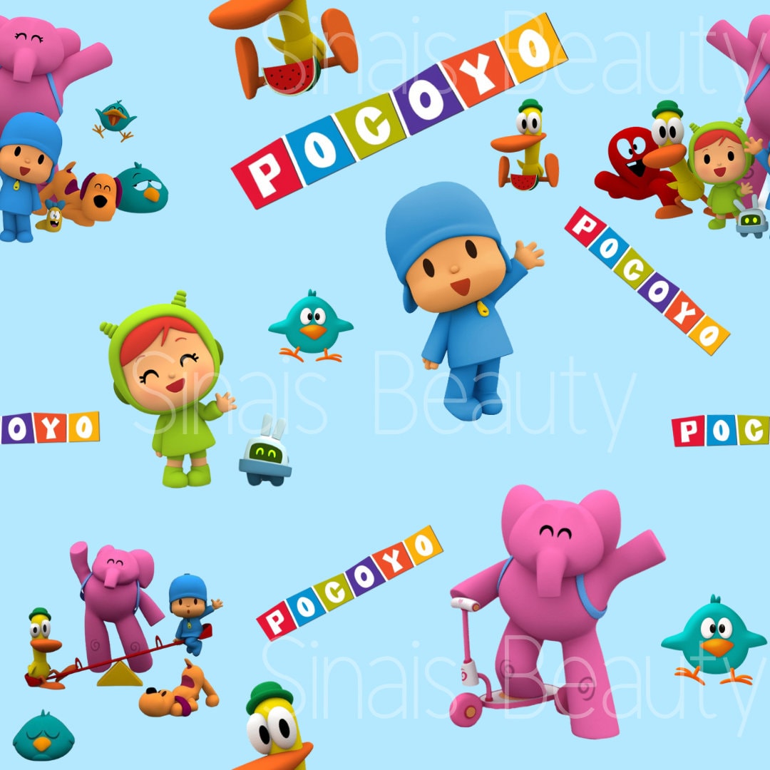 Pocoyo Seamless File - Etsy