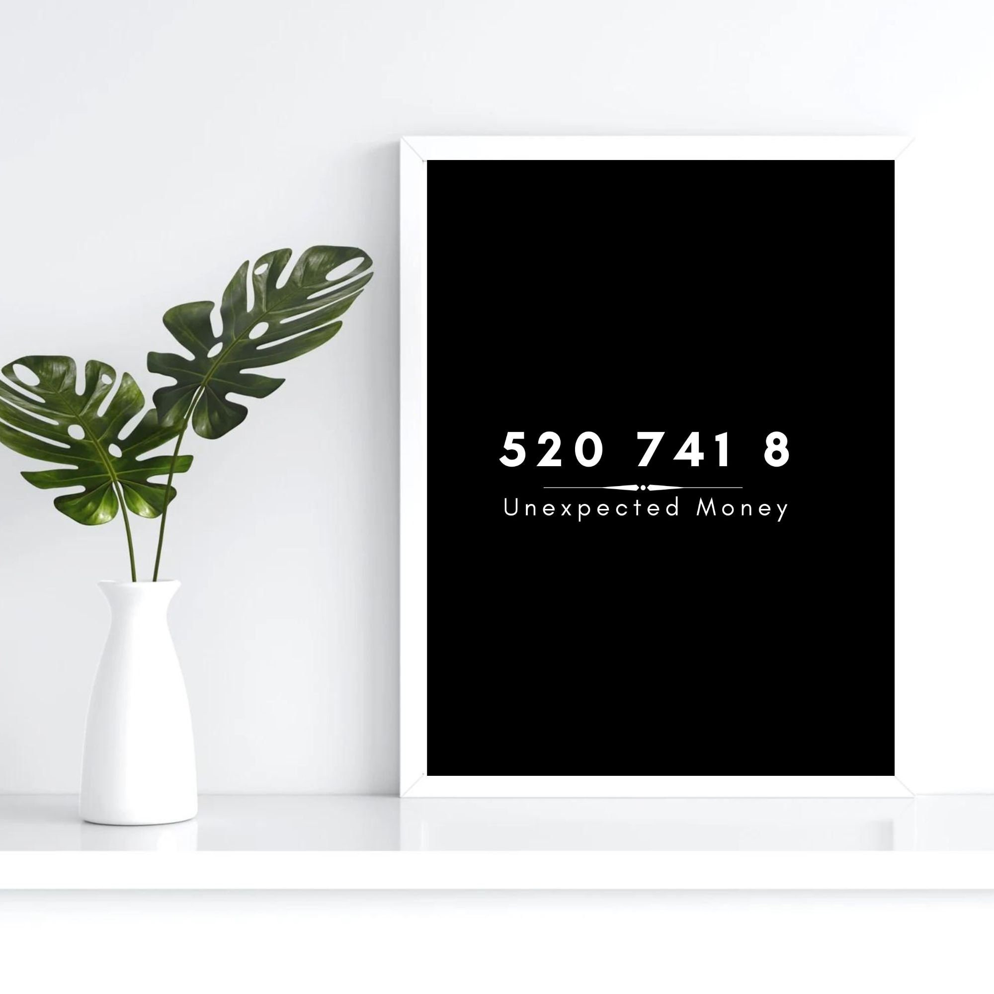 Grabovoi Numbers, Money Affirmation Art, Printable Art, Numbers, Good ...