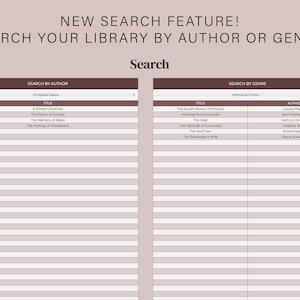 Book Tracker Spreadsheet | Reading Log | Google Sheets | Bibliophile ...