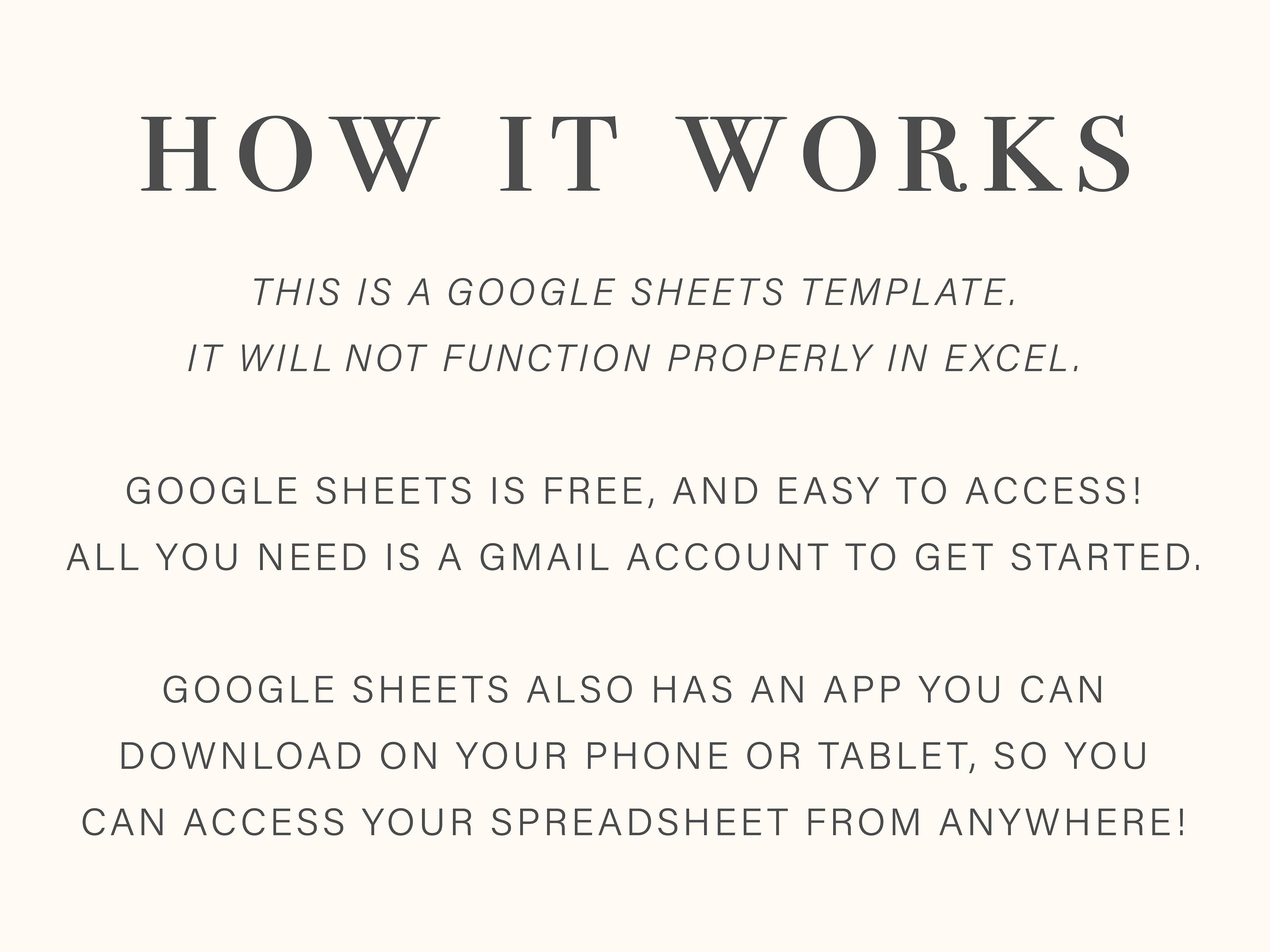 Digital Grocery List & Meal Planner | Google Sheets | Spreadsheet ...