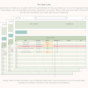 Task Tracking Spreadsheet | Task Planner | Digital to Do List | Google ...