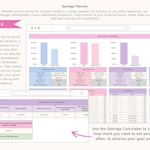 Budget Bundle Spreadsheet Template for Google Sheets Spreadsheet | Annual Budget | Monthly ...