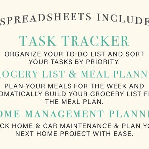 Ultimate Home Management Bundle | Task Tracker | Meal Planner | Digital ...