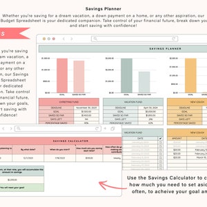 Budget Bundle Spreadsheet Template for Google Sheets - Etsy