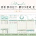 Budget Bundle Spreadsheet Template for Google Sheets Spreadsheet | Annual Budget | Monthly ...