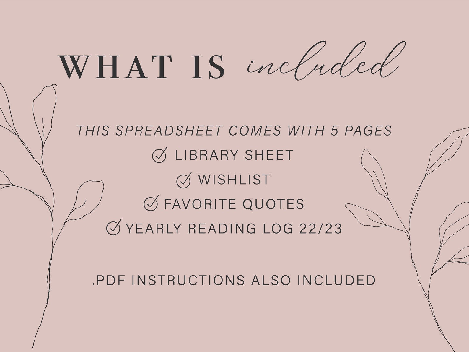 Book Tracker Spreadsheet Reading Log Google Sheets - Etsy