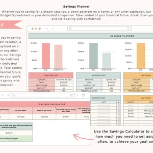 Budget Bundle Spreadsheet Template for Google Sheets Spreadsheet | Annual Budget | Monthly ...