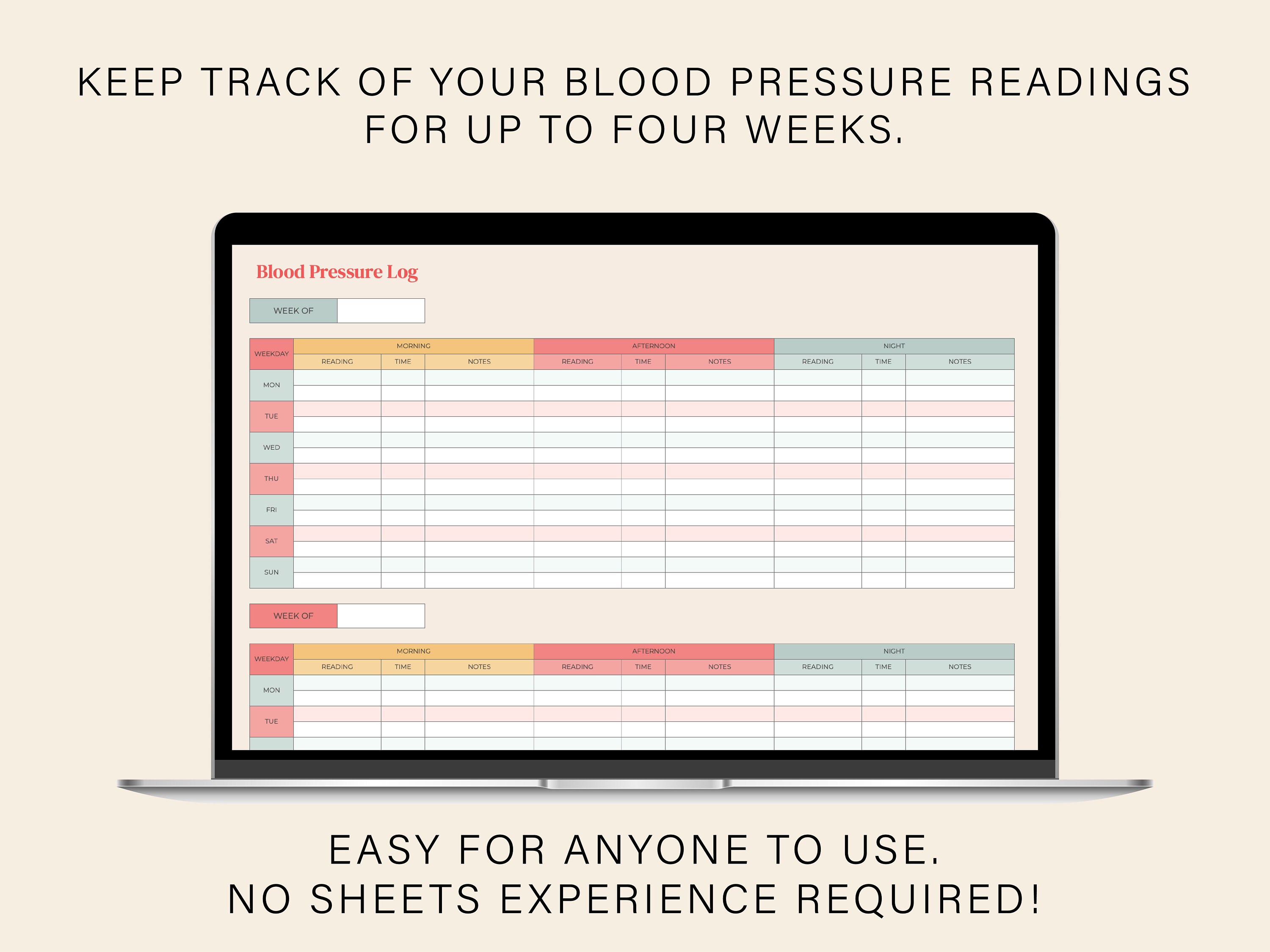 Medical Planner Spreadsheet | Digital Medication Tracker | Appointment ...