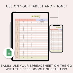 Book Tracker Spreadsheet | Reading Log | Google Sheets | Bibliophile ...