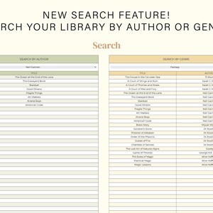 Book Tracker Spreadsheet | Reading Log | Google Sheets | Bibliophile ...