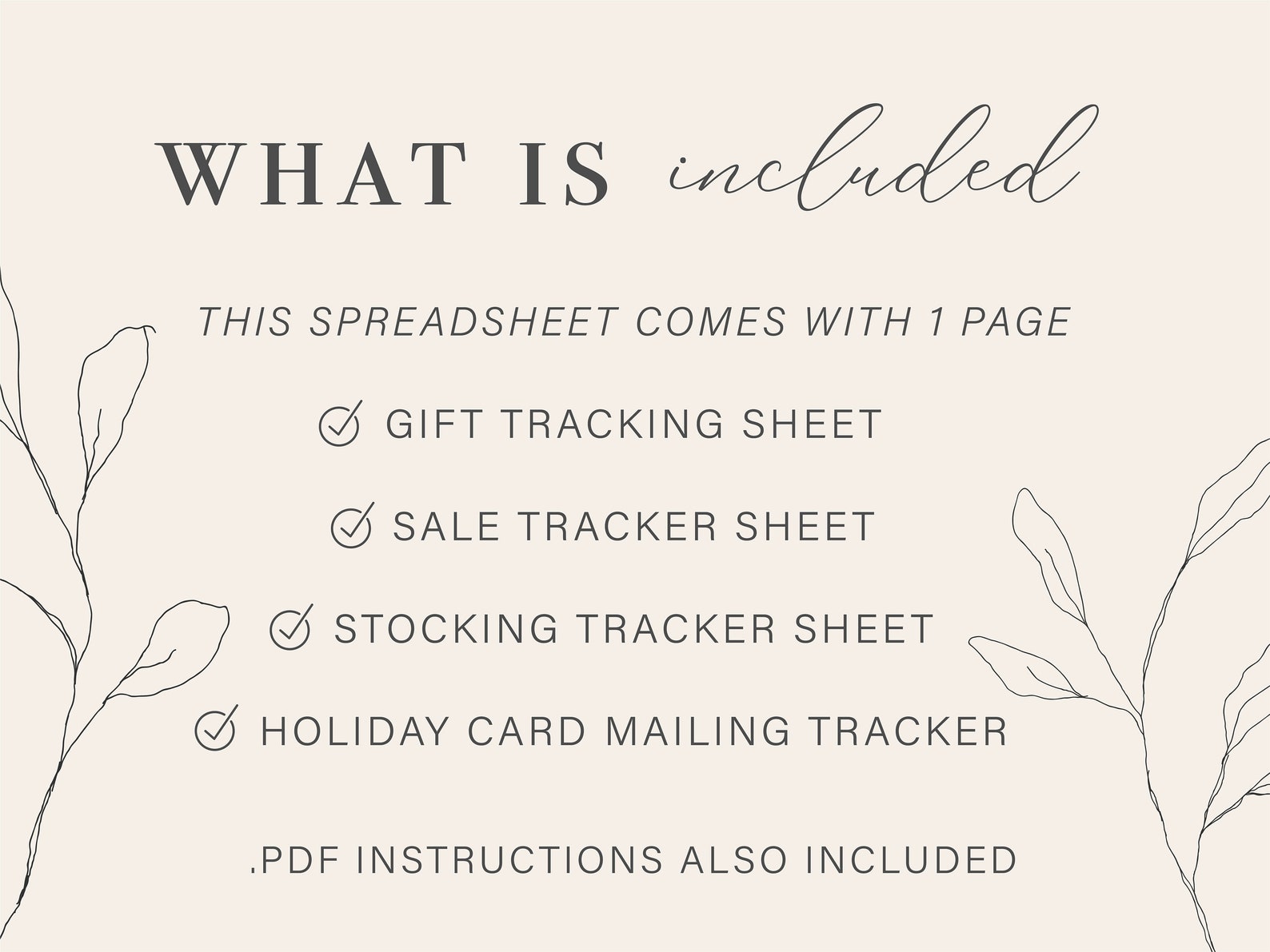 Holiday Planner Christmas Gift Tracker Gift Tracking - Etsy