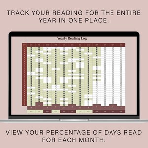 Book Tracker Spreadsheet Reading Log Google Sheets - Etsy