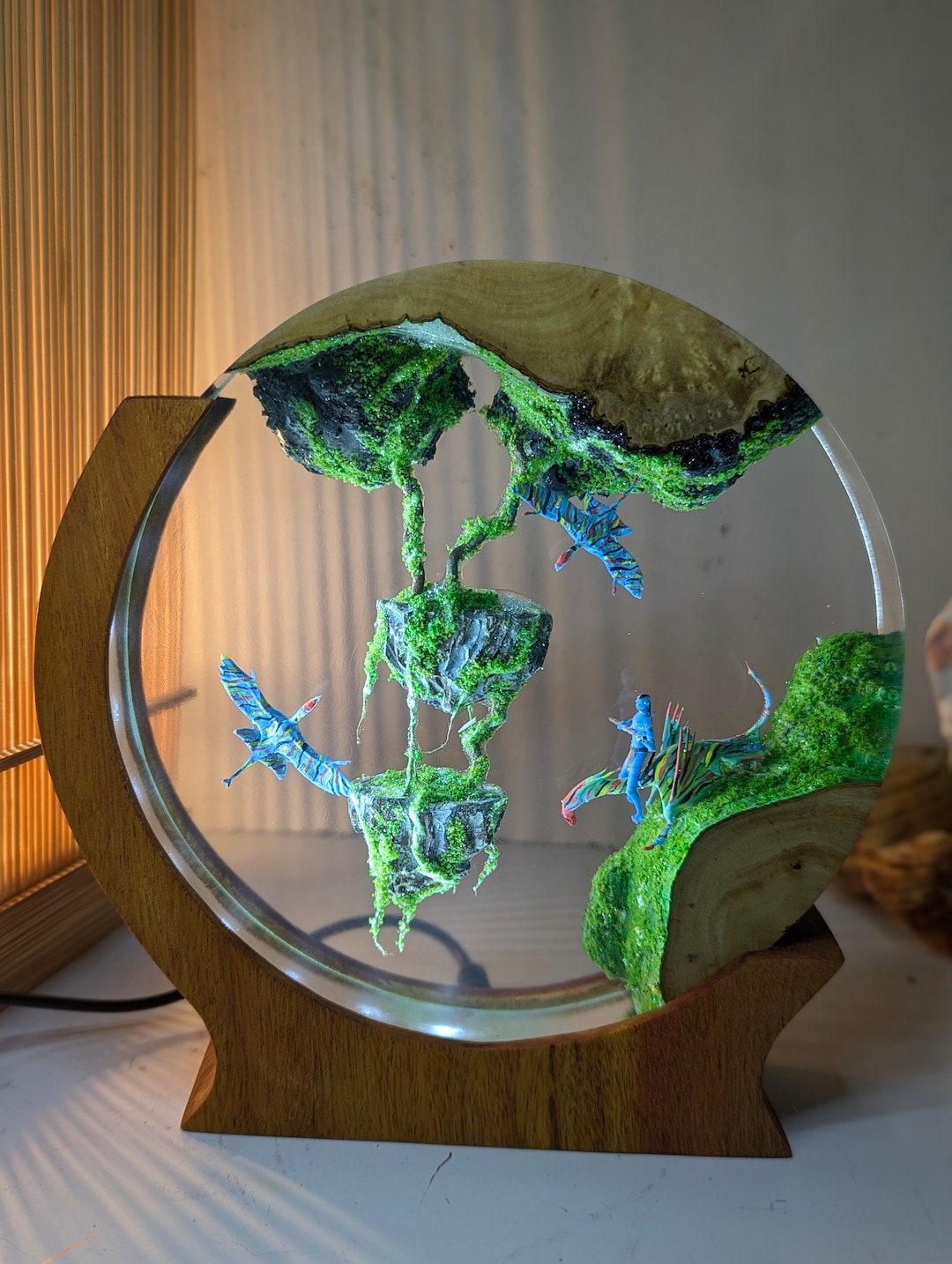 Avatar Inspired Epoxy Resin Lamp: Fantasy Wood Desk Decor,christmas ...