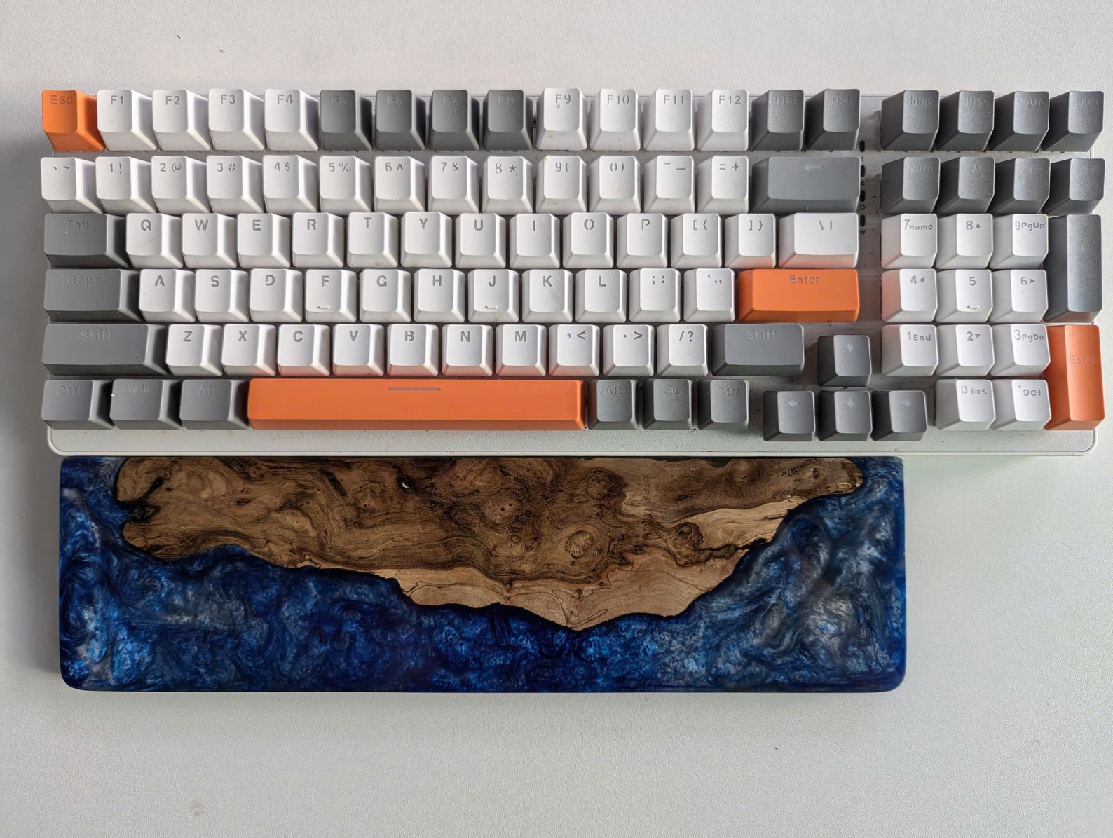Custom Wood Wrist Rest,keyboard Wrist Rest,custom Wooden Resin Wrist ...