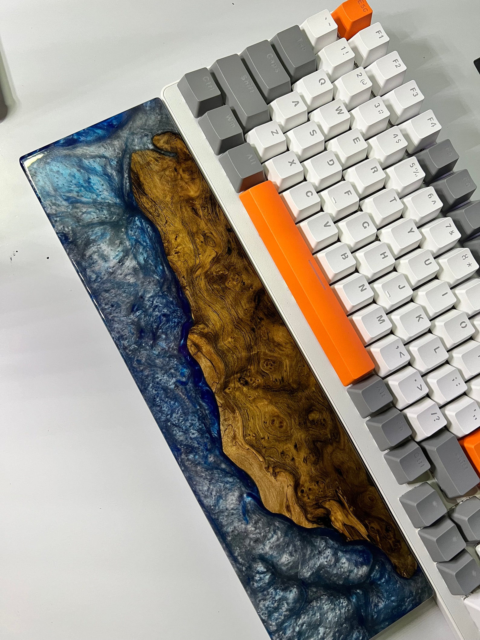 Custom Wood Wrist Rest,keyboard Wrist Rest,custom Wooden Resin Wrist ...