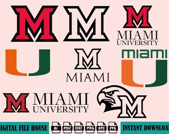 Miami University Png - Etsy