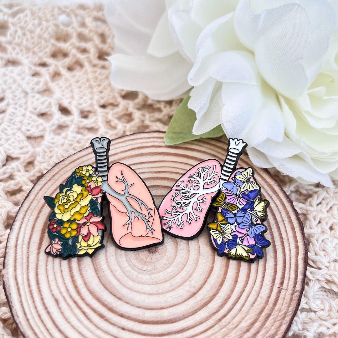 Cute Floral Adorned Medical Symbol Pin Keychain,exquisite Medical ...