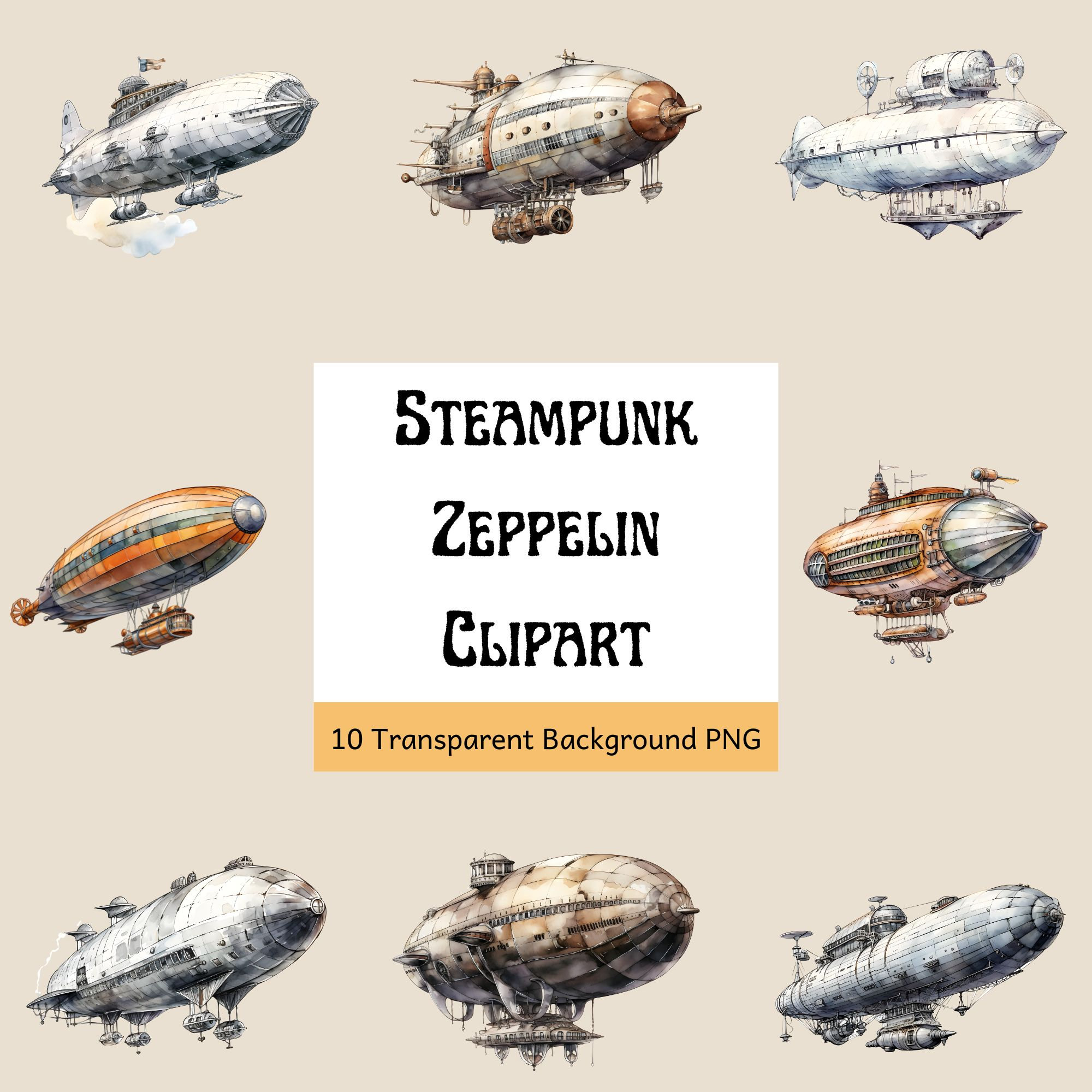 Zeppelin Steampunk Girls