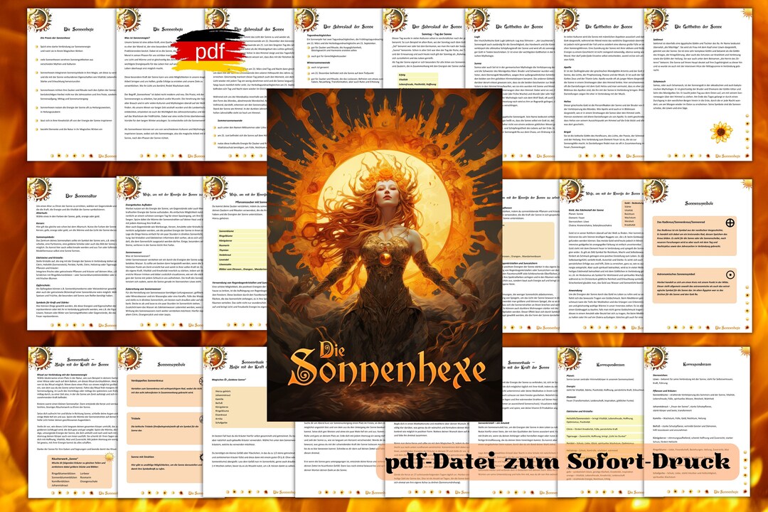 The Sun Witch, Magical Knowledge of the Sun, Pagan Knowledge of the Sun ...