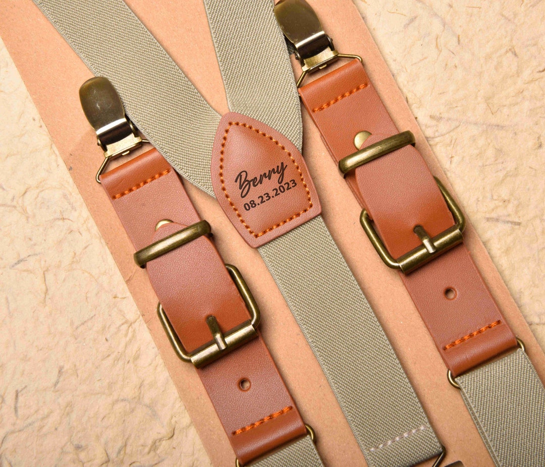 Custom Suspenders, Buckle Suspenders, Wedding Suspenders, Groomsmen ...