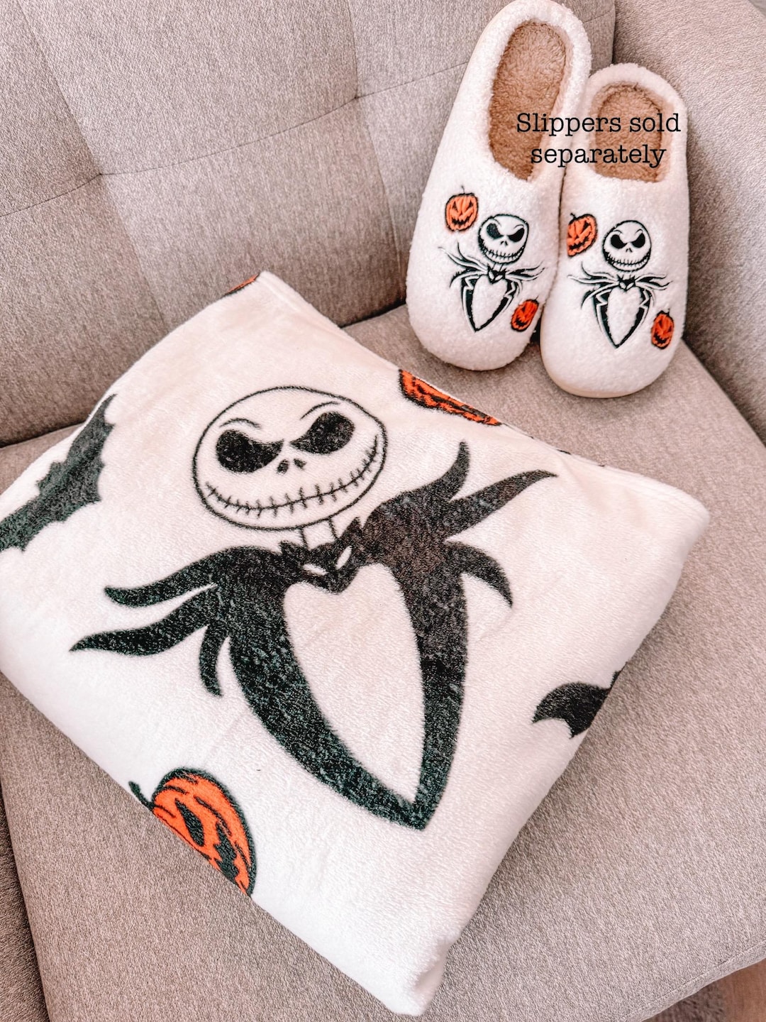 Pumpkin King Minky Blanket: Spooky Halloween Decor - 50x60 - Etsy