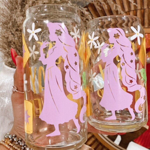 Princess Glass Cups - Etsy