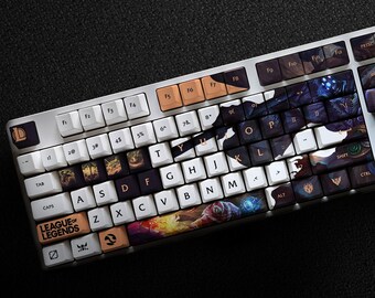 Jhin the Virtuoso LOL Series Keycap Set 112 Keys PBT for - Etsy UK