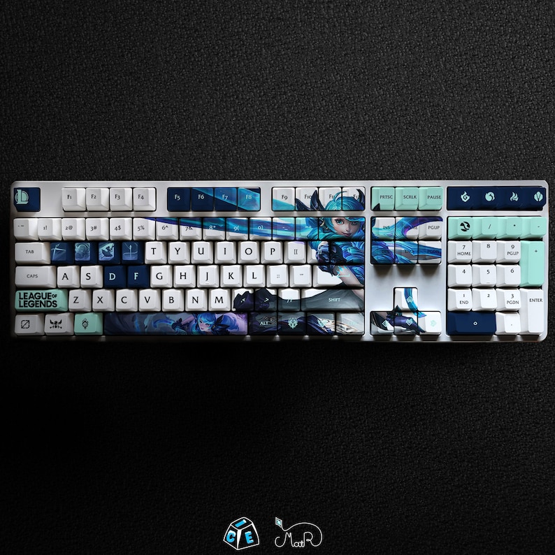 Gwen the Hallowed Seamstress LOL Series Keycap Set 112 Keys - Etsy