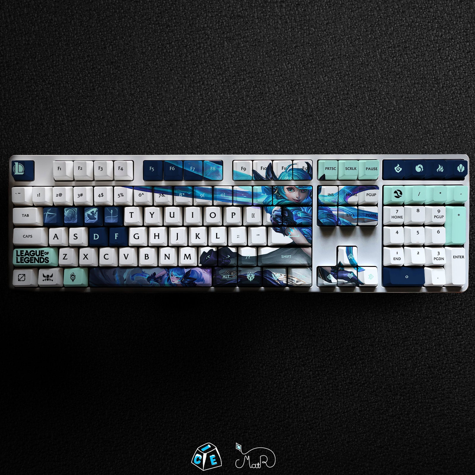 Gwen the Hallowed Seamstress LOL Series Keycap Set 112 Keys - Etsy