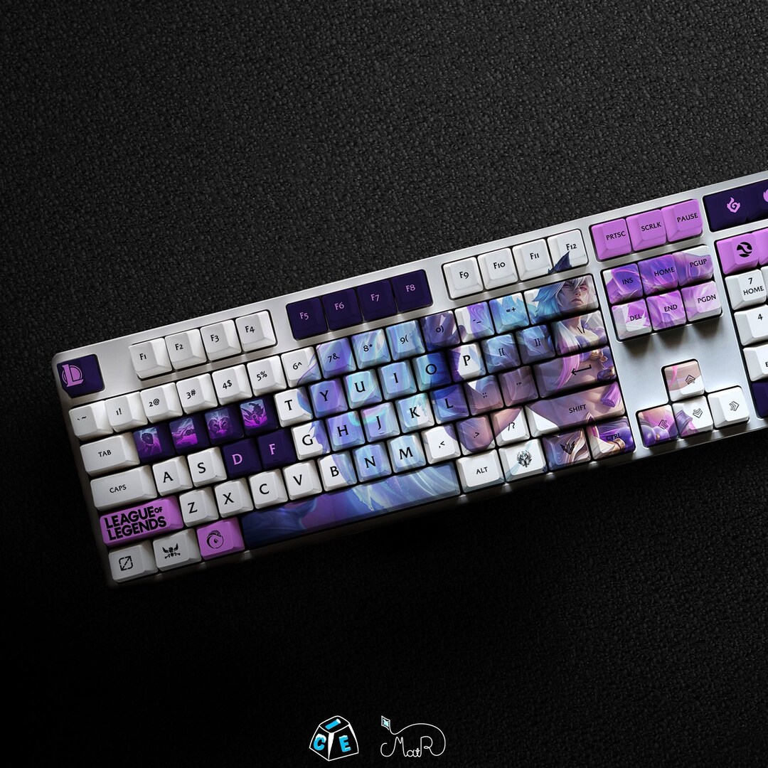 Sett - the Boss LOL Series Keycap Set, 127 Keys PBT for Mechanical ...