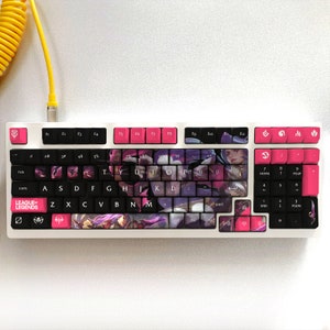 Katarina - the Sinister Blade LOL Series Keycap Set, 127 Keys PBT for ...