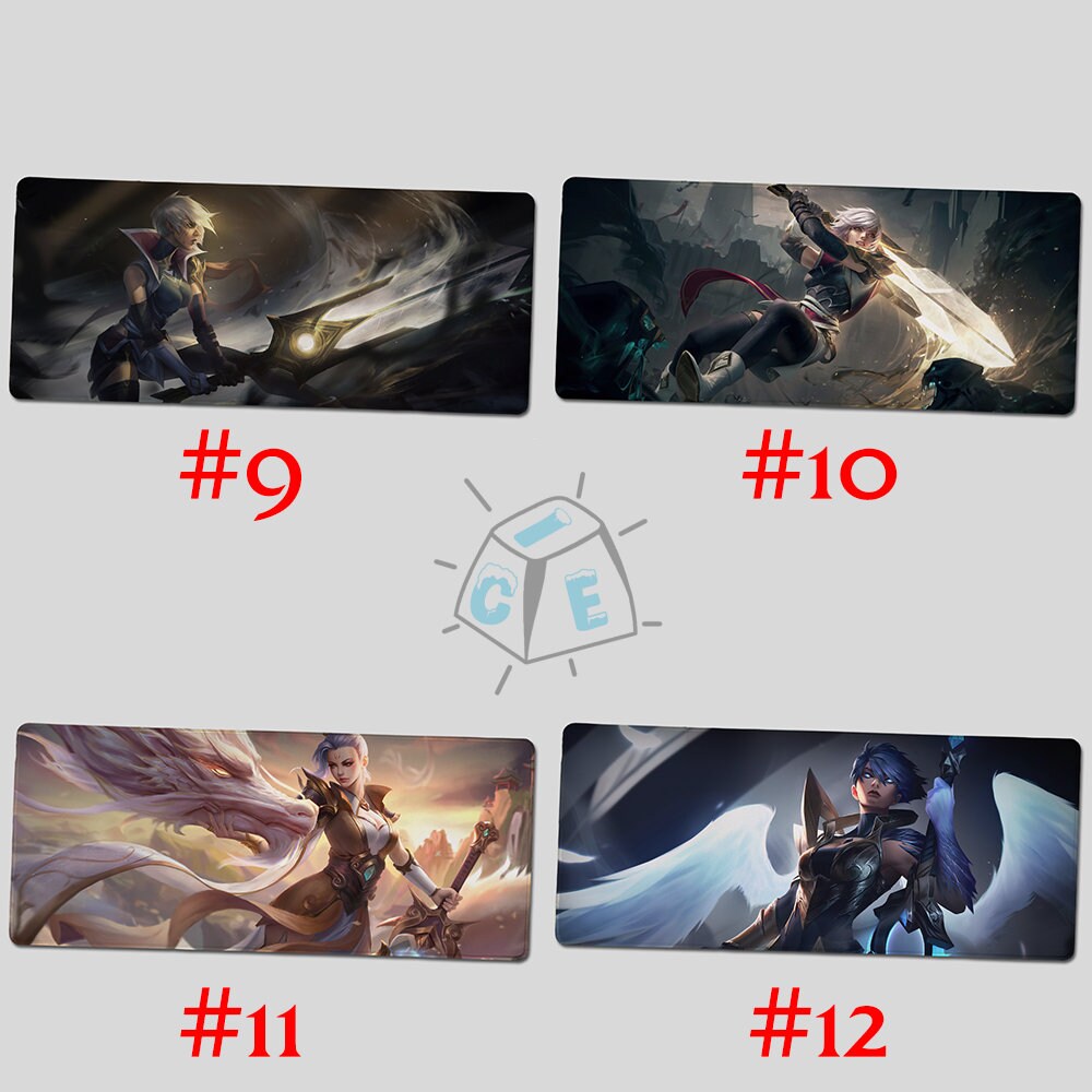 Riven the Exile LOL Series Keycap Set, 127 Tasten PBT Für Mechanische ...