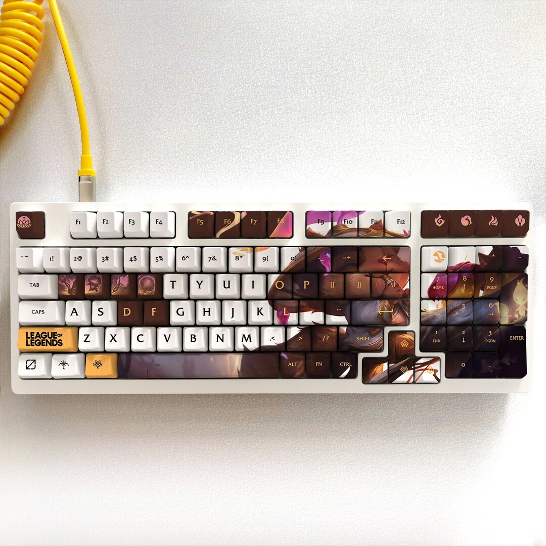 Teemo - the Swift Scout LOL Series Keycap Set, 127 Keys PBT for ...